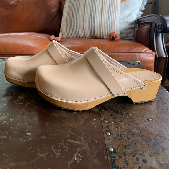 Bjork | Shoes | Bjork Nude Clogs | Poshmark